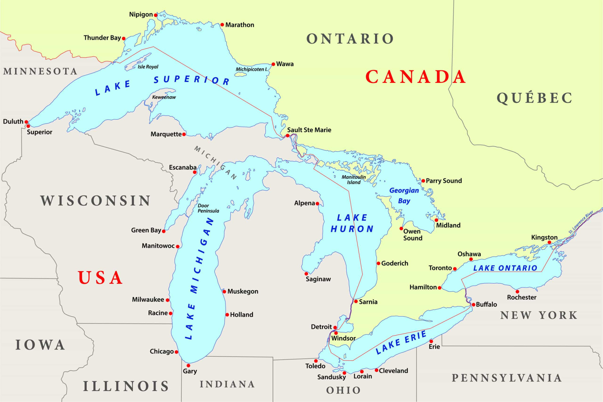 Amazing facts about the Great Lakes you probably didn't know
