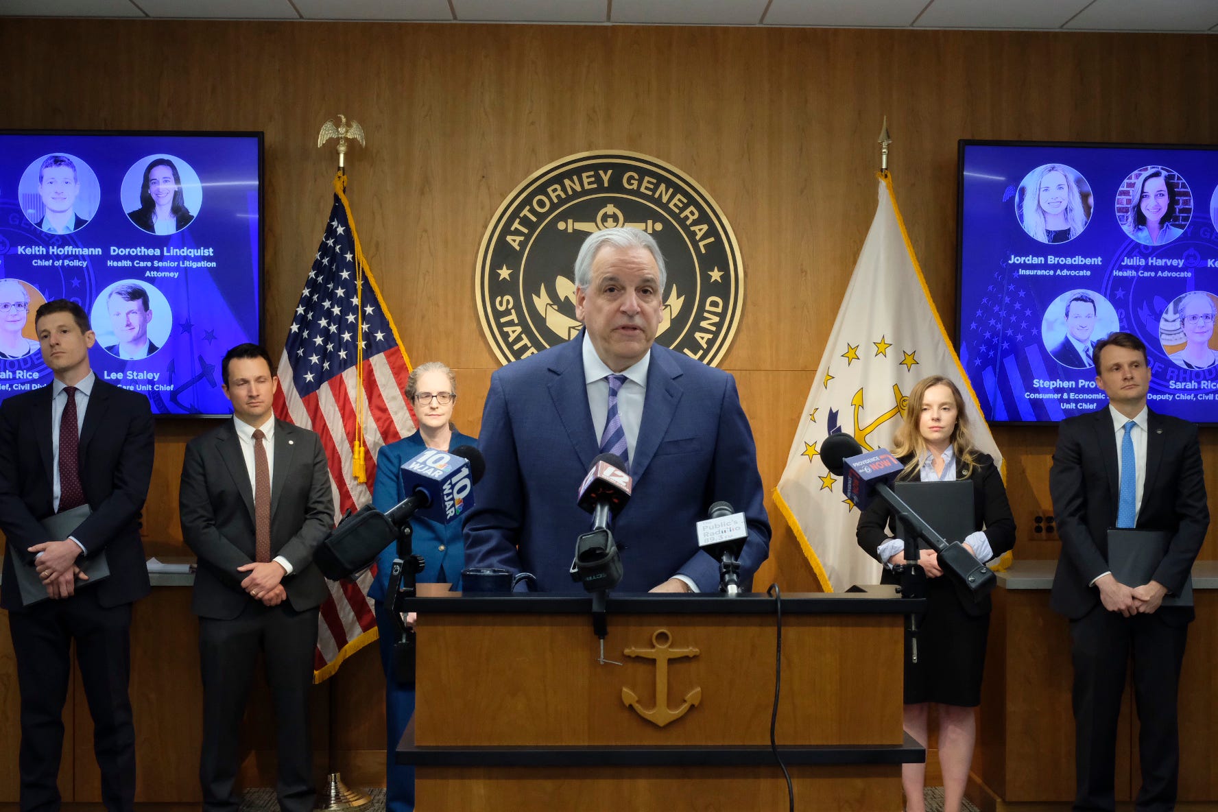 How many lawsuits has Rhode Island filed against Trump? Tracking AG ...