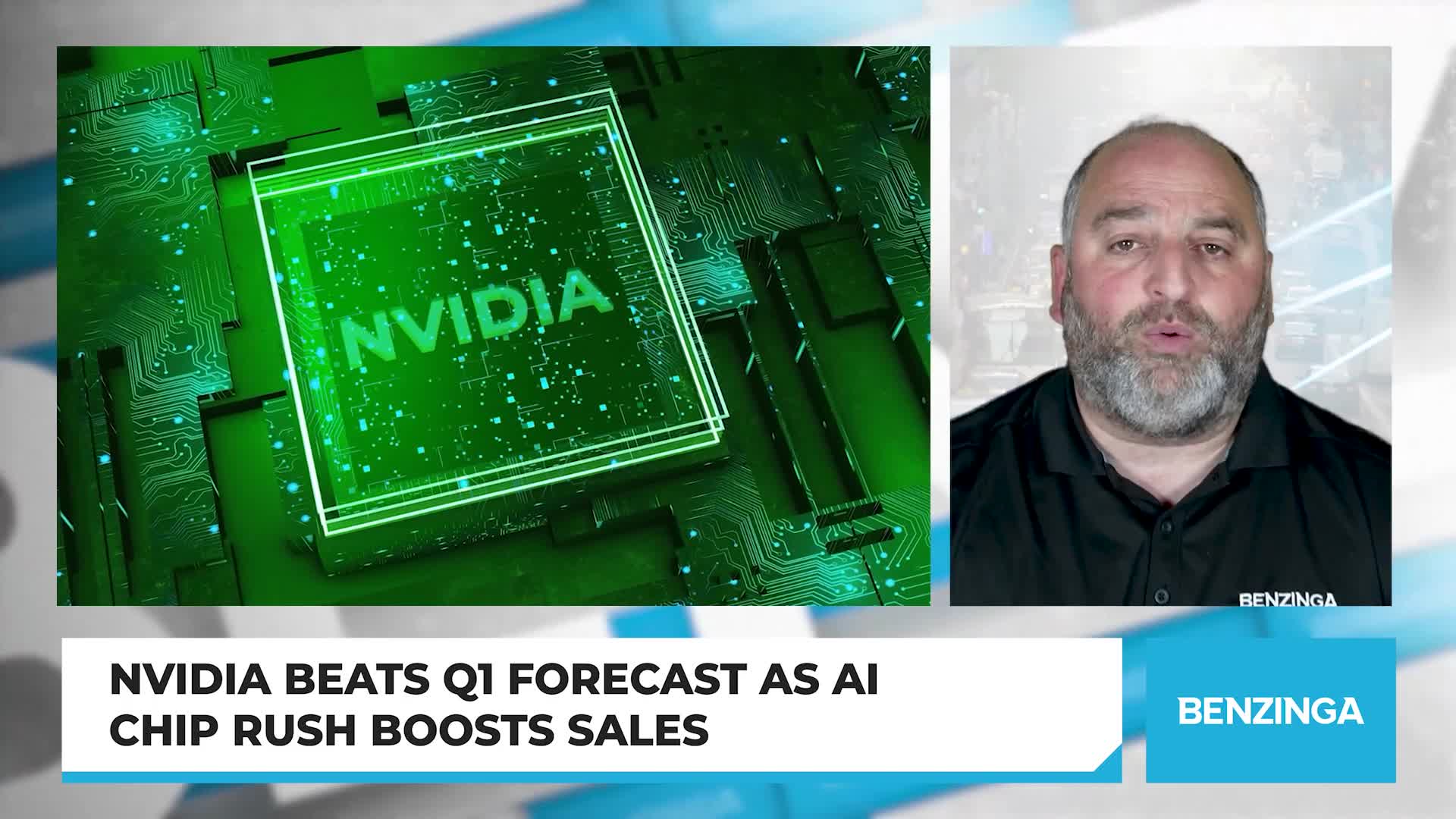 Nvidia Beats Q1 Forecast As AI Chip Rush Boosts Sales