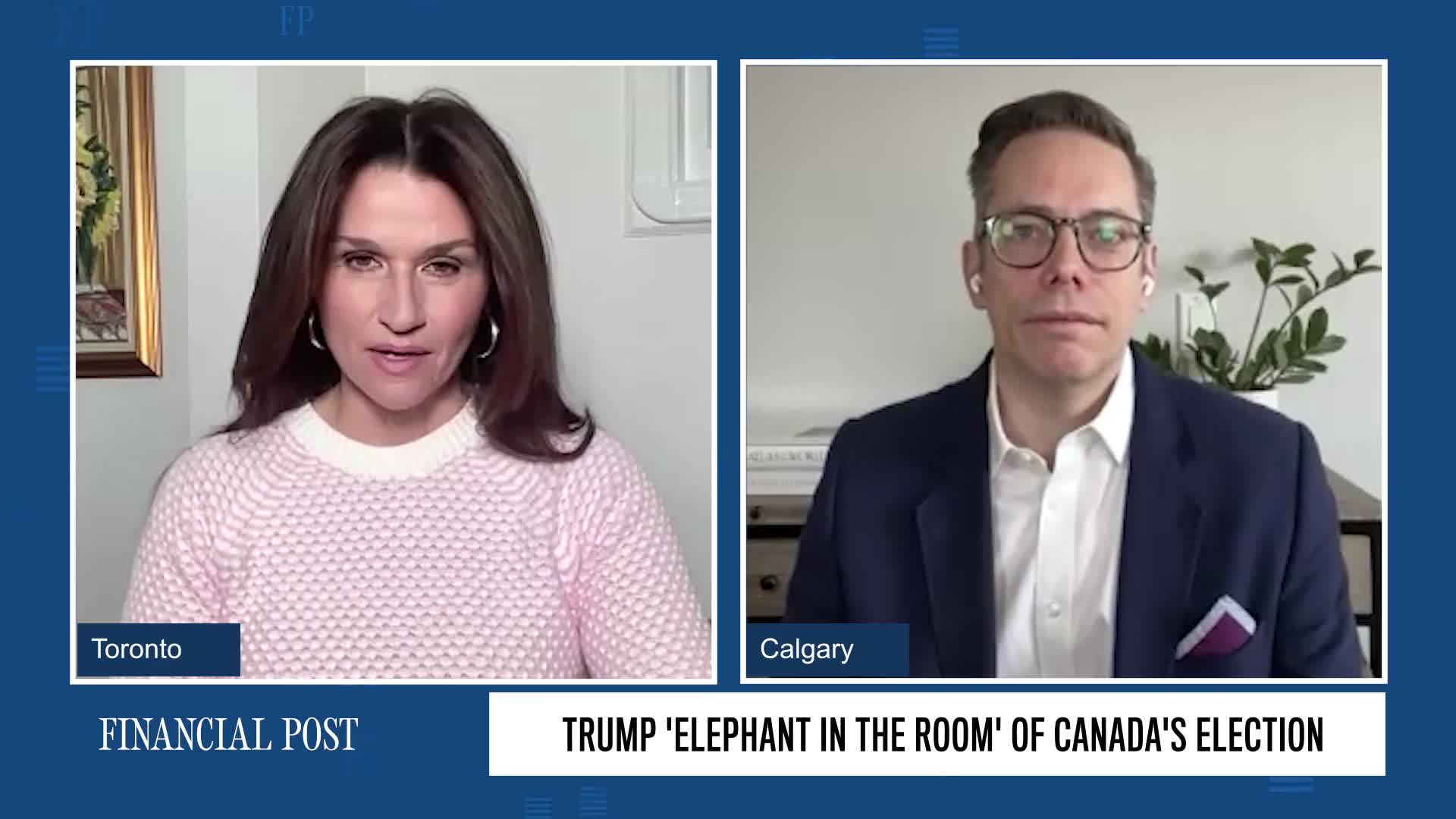 Trump 'elephant in the room' of Canada's election