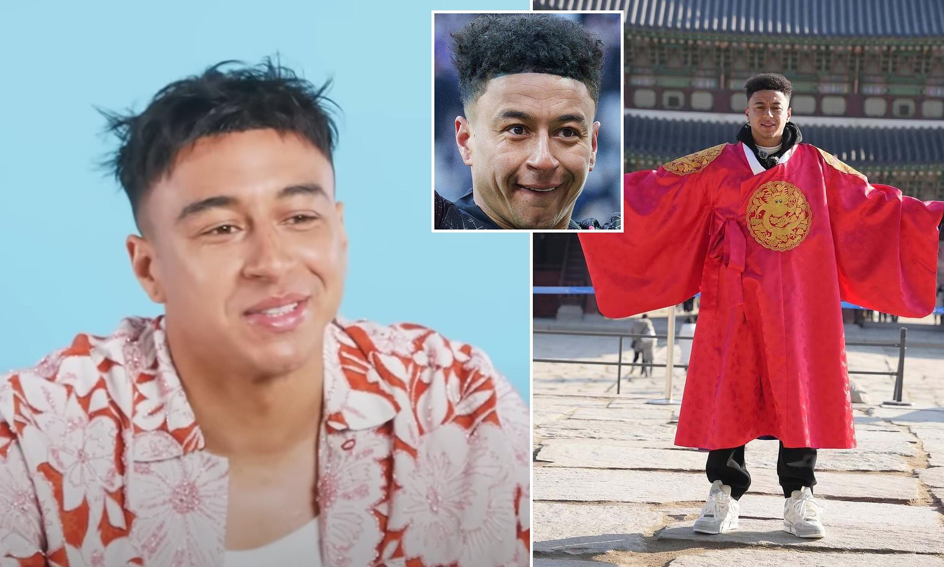 Jesse Lingard shocks fans with 'fresh' new look - as former Man United ...