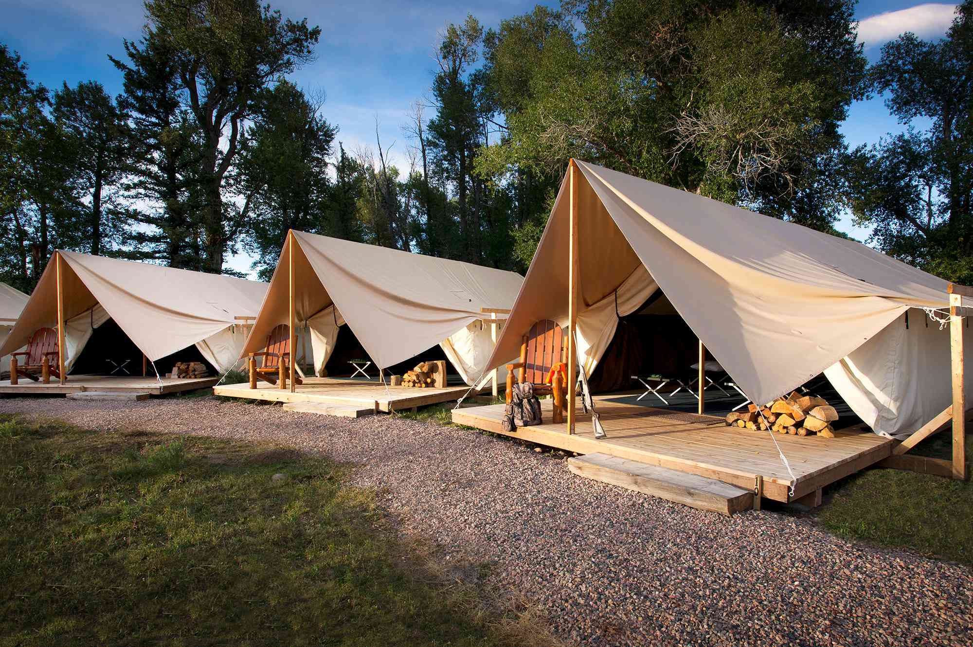 This Wyoming Ranch Now Has Luxury Riverfront Glamping—and It's a ...
