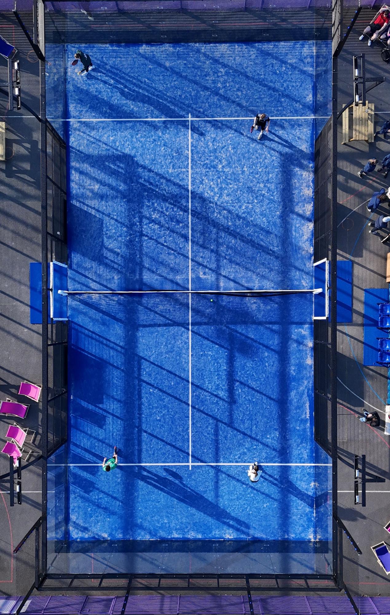 Local padel club already giving back to the community