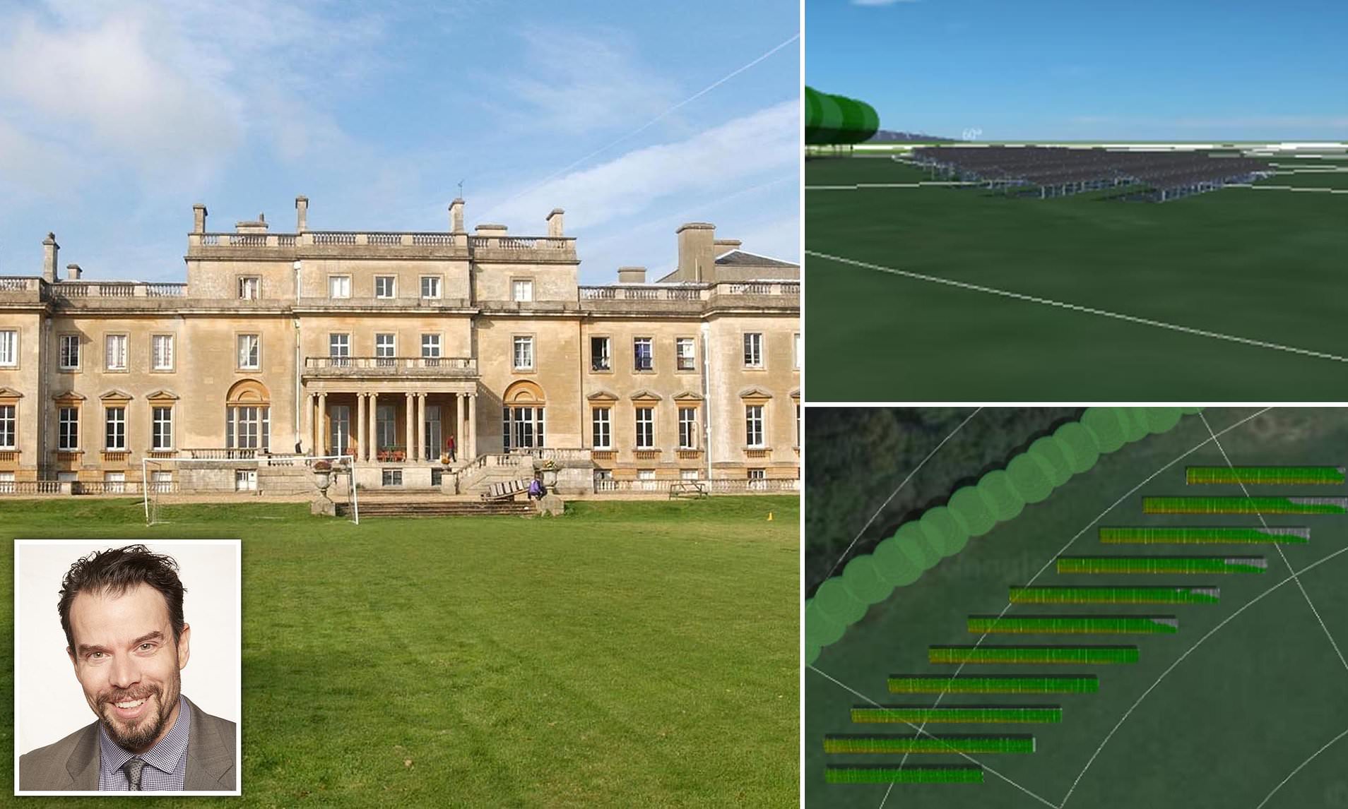 Billionaire hedge fund manager's solar farm plan for stately home hits ...