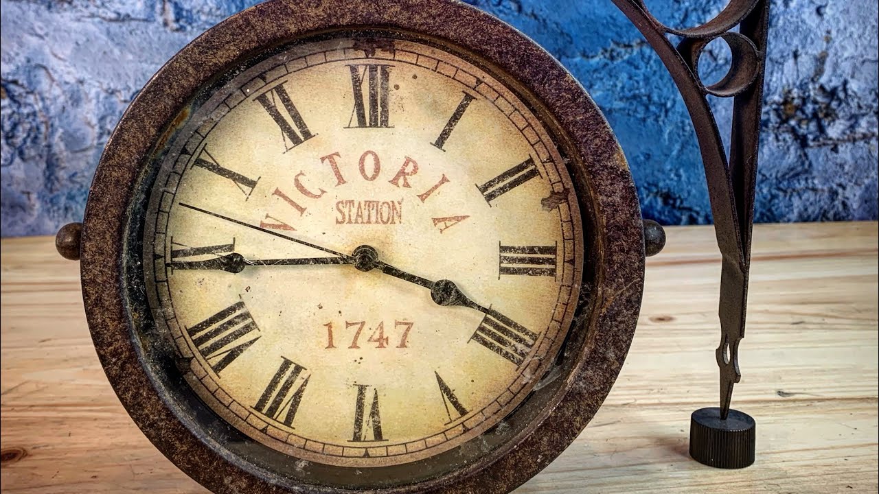 Vintage Clock Transformation Magic