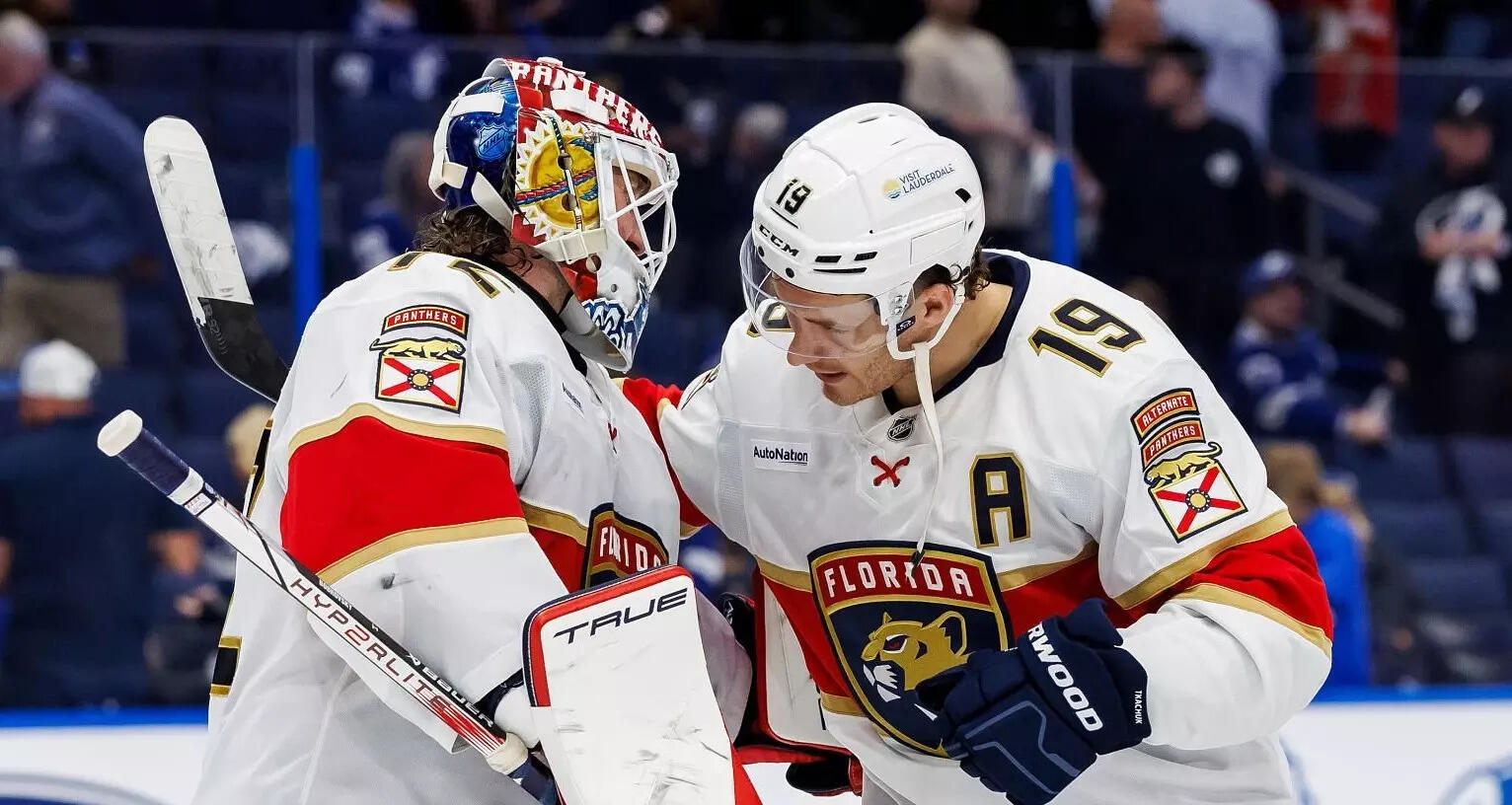 Florida Panthers Stanley Cup final tickets: Matthew Tkachuk and Sergei ...