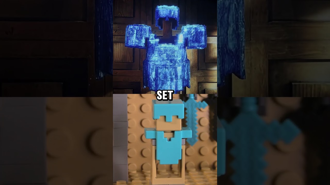 LEGO "The STASH" from MINECRAFT Movie🔥 #funny #movie #minecraft