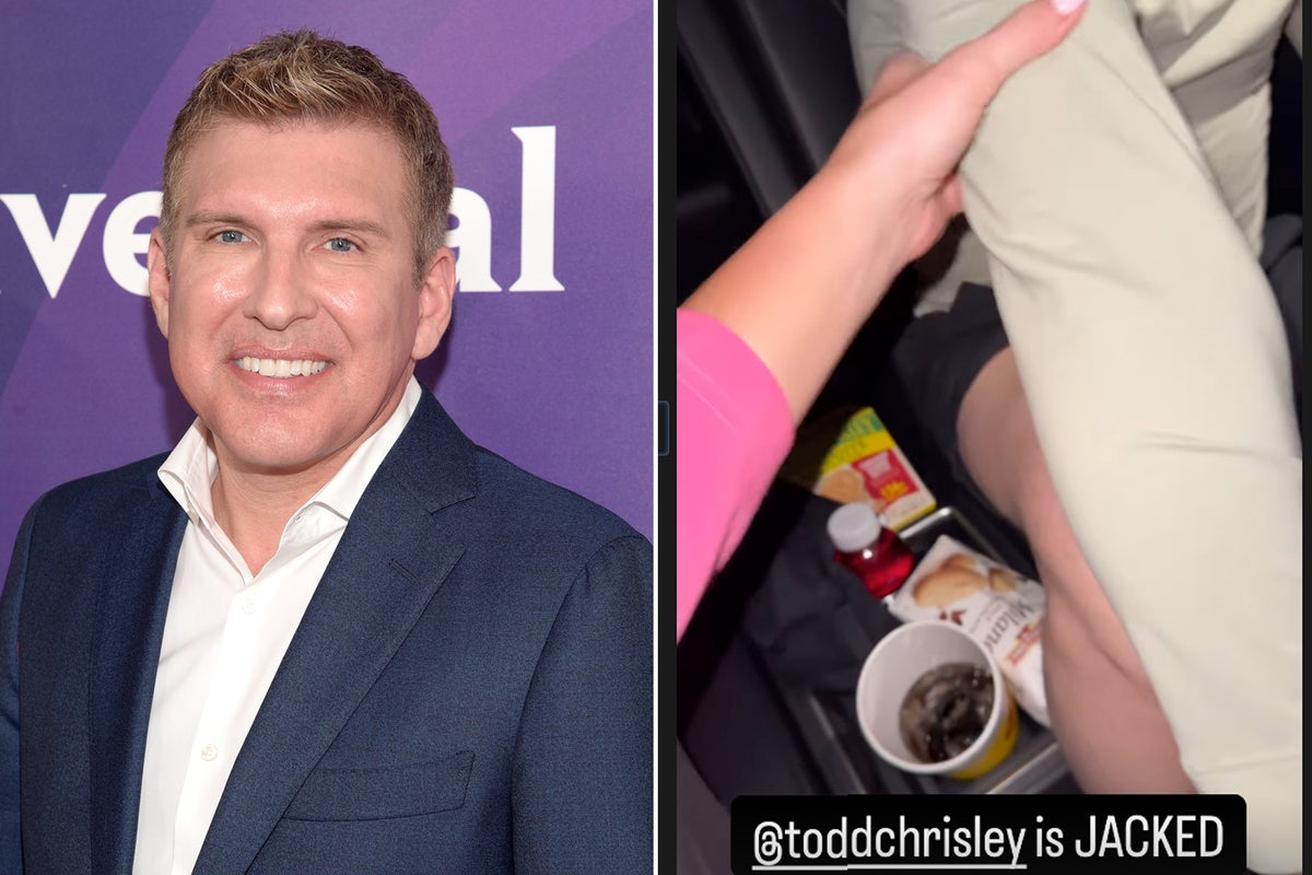 Todd Chrisley shows off his ‘prison bod’ as he makes it home after ...