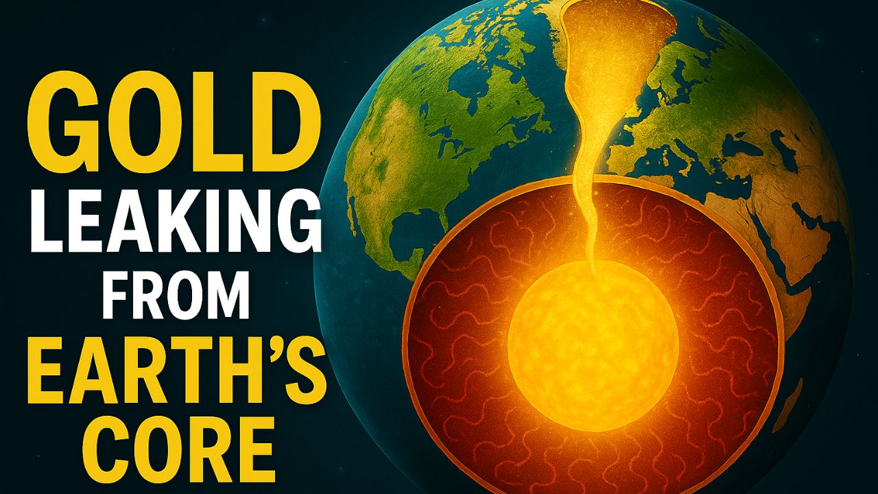 Earth's Core Is Leaking Gold — And Scientists Are Stunned