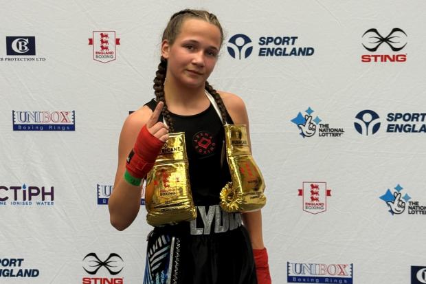 13-year-old rising boxing star secures second national title at ...