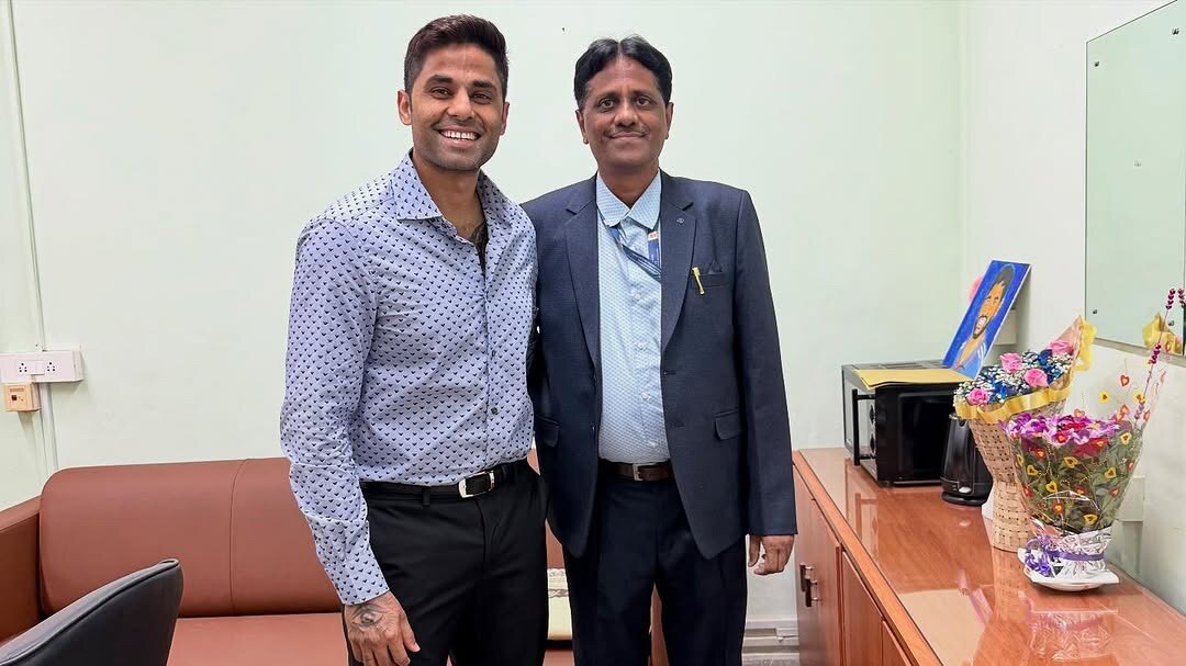Papa is my superman: Suryakumar Yadav's speech at father's retirement ...