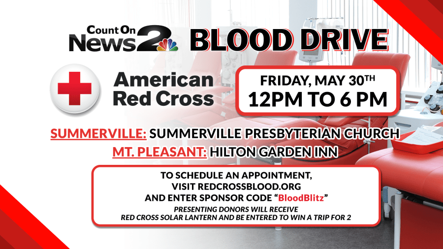 Save a life during this News 2/Red Cross spring blood drive