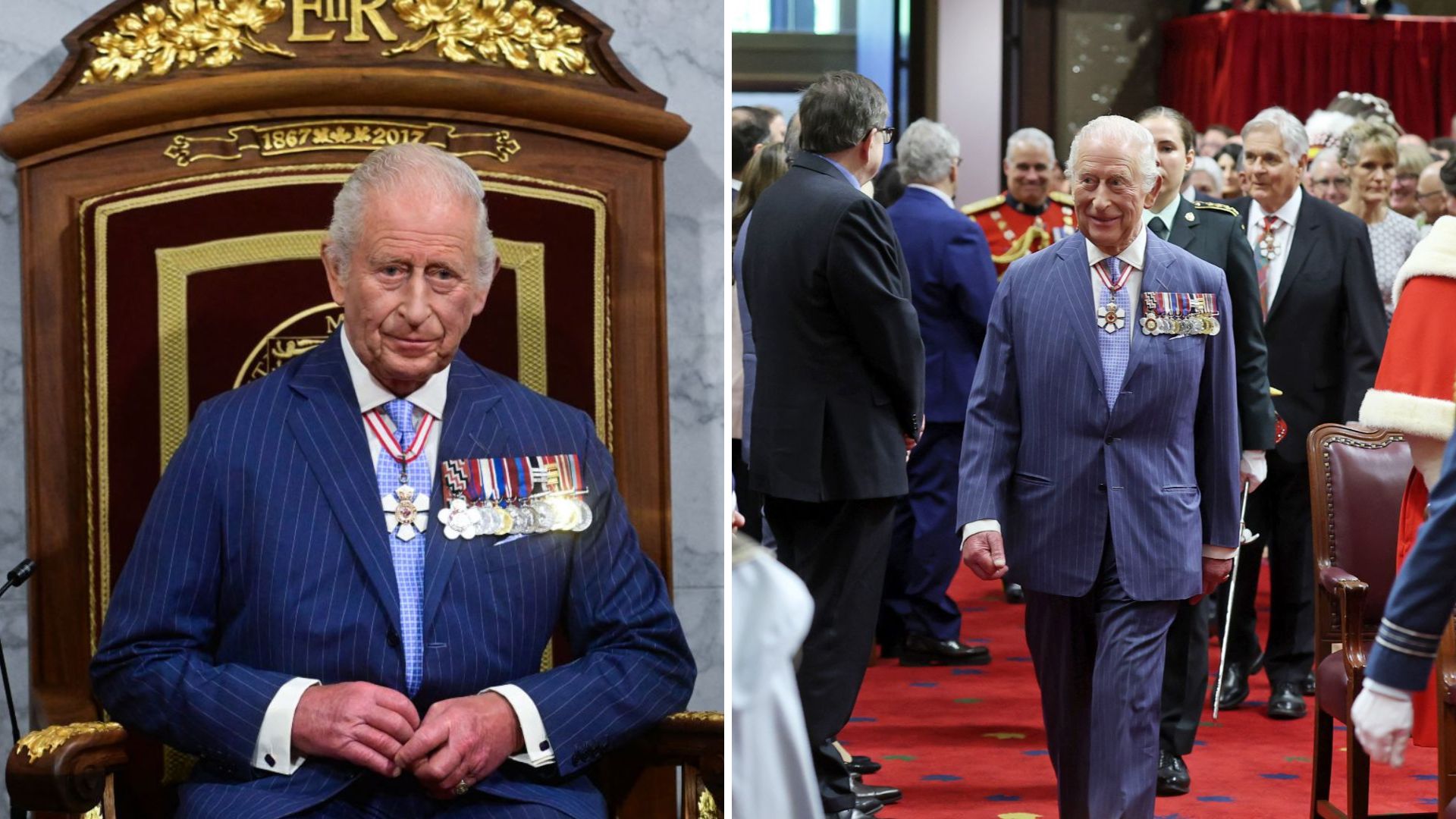 Le roi Charles exprime son profond attachement au Canada et rend ...