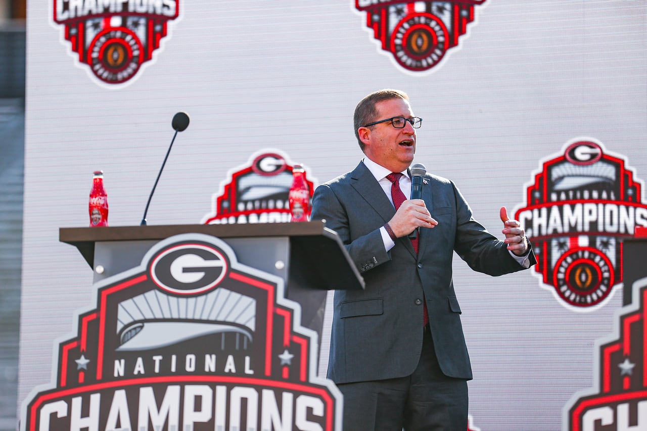 Georgia A.D. Josh Brooks supports expanded SEC schedule despite tough ...