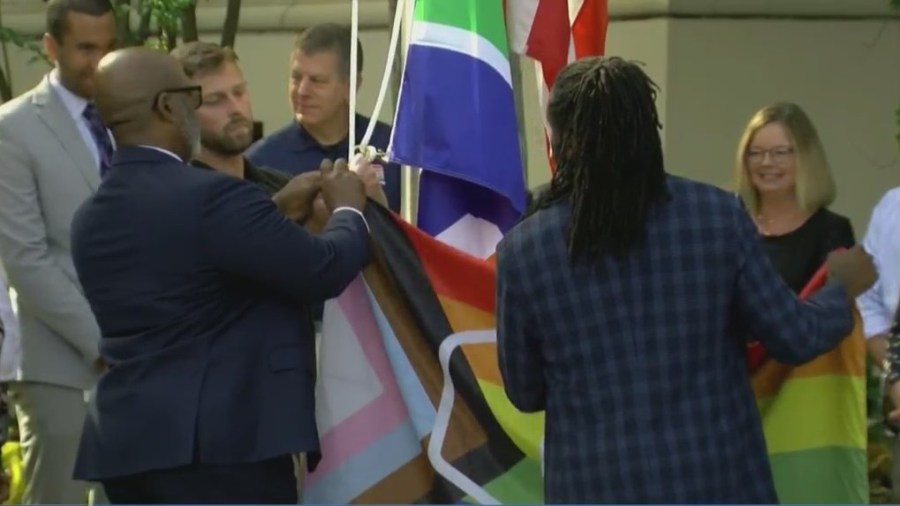 ‘All are welcome here’: St. Pete officials raise LGBTQ+ Pride flag