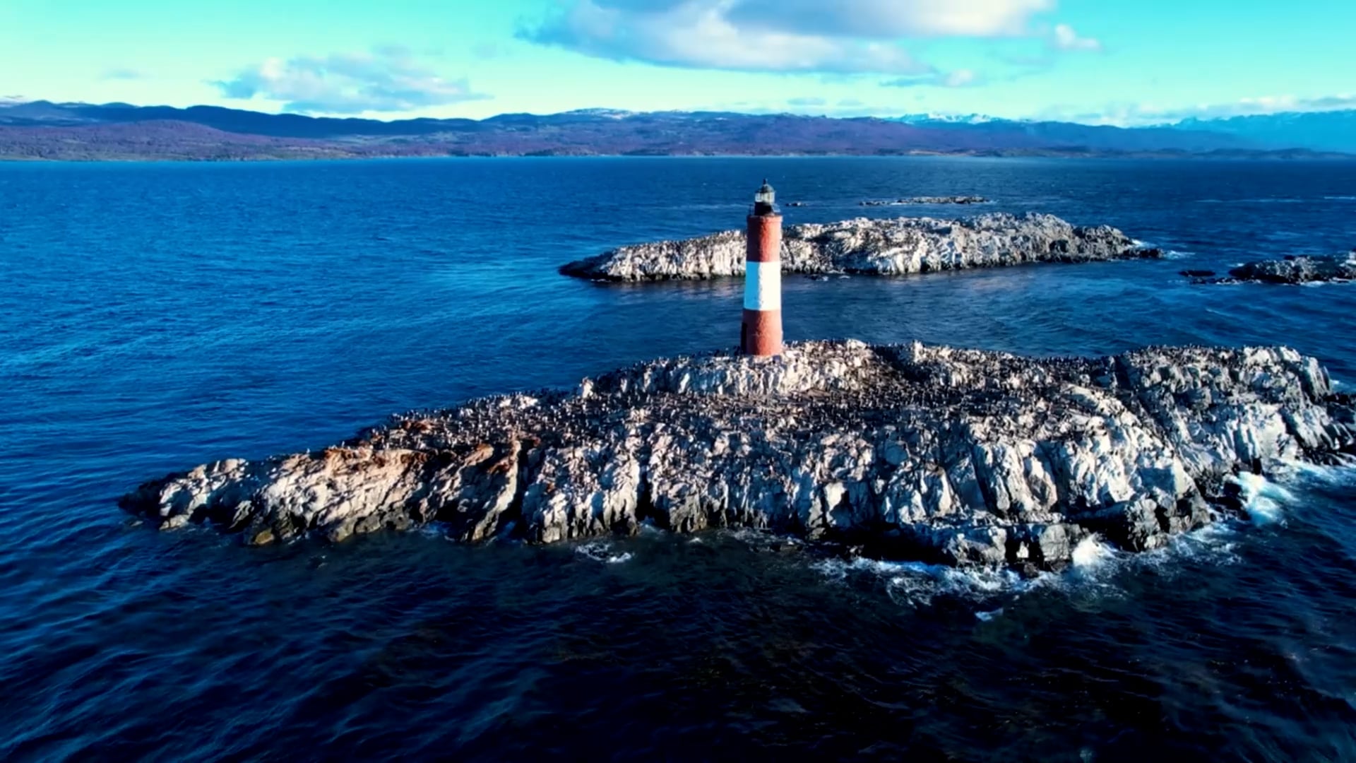 Les Eclaireurs Lighthouse: Beacon at the World's End by Drone