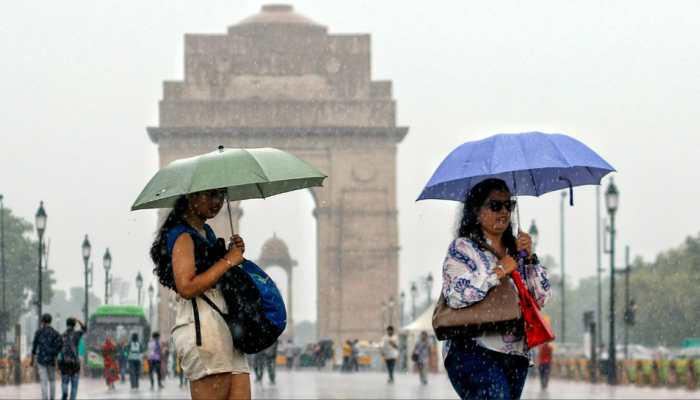 Delhi Weather Update: Light Rain, Gusty Winds Lash NCR; IMD Issues Orange Alert For Dust Storms