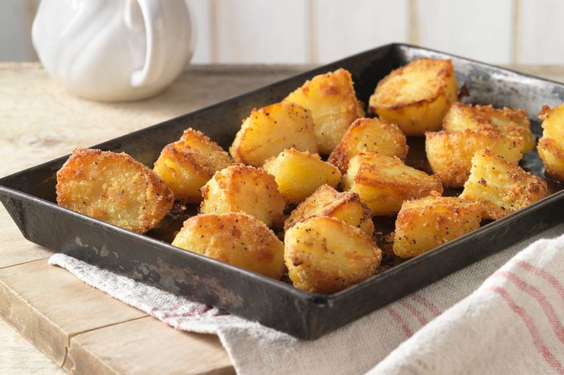 Man's 'best ever' roast potato recipe with 'unique' ingredients that ...