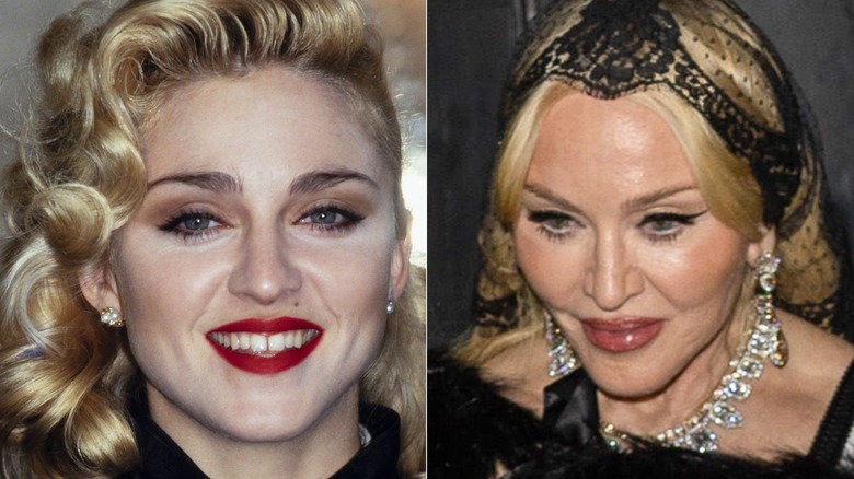 How Madonna's Face Has Transformed Over The Years, According To Our ...
