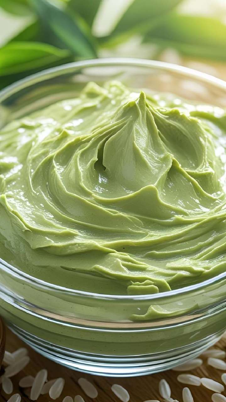 DIY Rice Flour And Green Tea Hair Mask To Keep Your Scalp Cool This Summer
