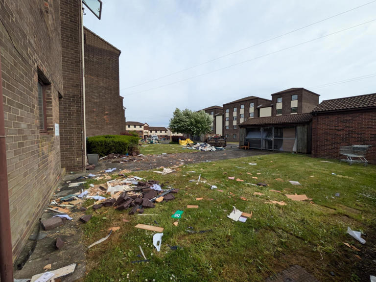 9 pictures of Clanny House as work starts to improve well-known ...