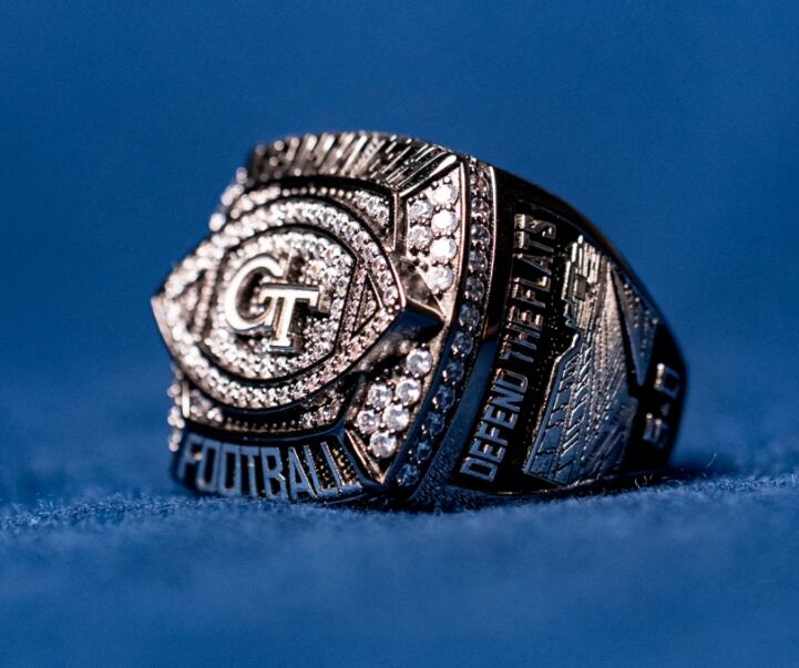 Georgia Tech unveils rings for 2024 football season