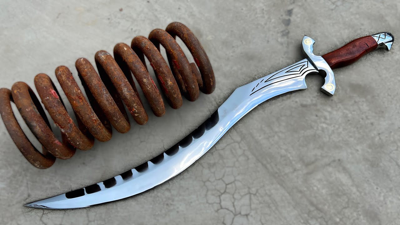 I transformed rust into a historical sword ⚔️