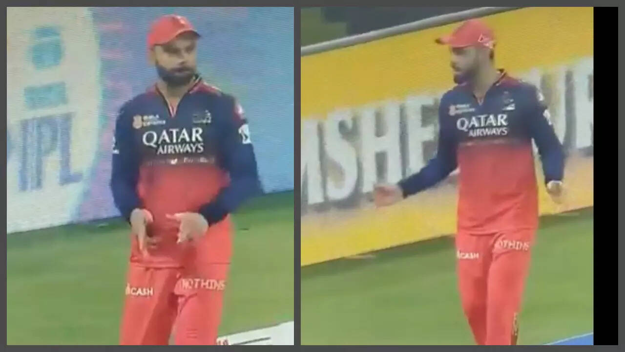 Virat Kohli grooves to ‘Akhiyon Se Goli Maare’ in full Govinda style at ...