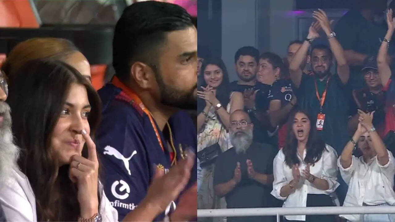 RCB BEATS PBKS In IPL 2025 Qualifier 1: Anushka Gives Virat Kohli, Boys ...