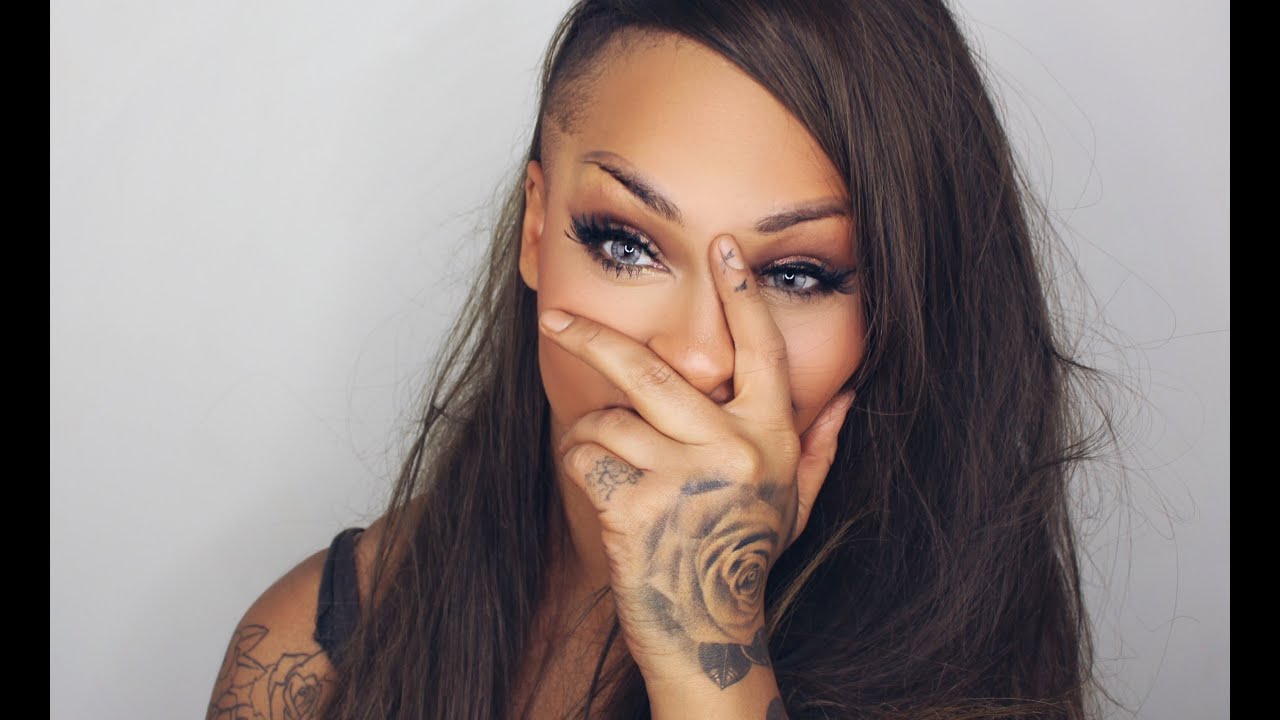 I Tried The No Mirror Makeup Challenge! 😅 | SONJDRADELUXE