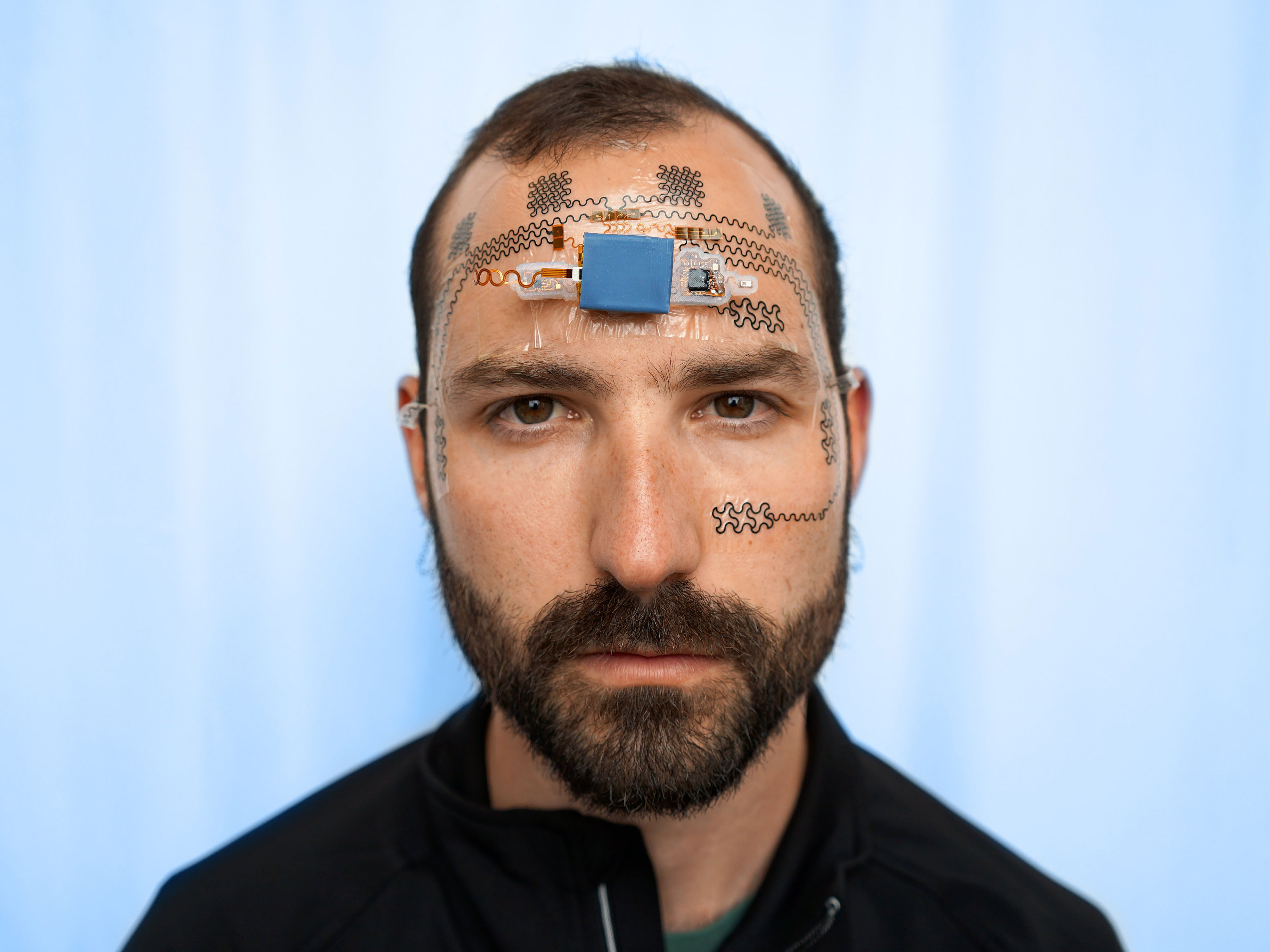 This E-Tattoo for Your Face Gauges Mental Strain
