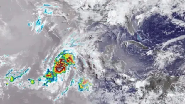Se forma la tormenta tropical 'Alvin' en el Océano Pacífico