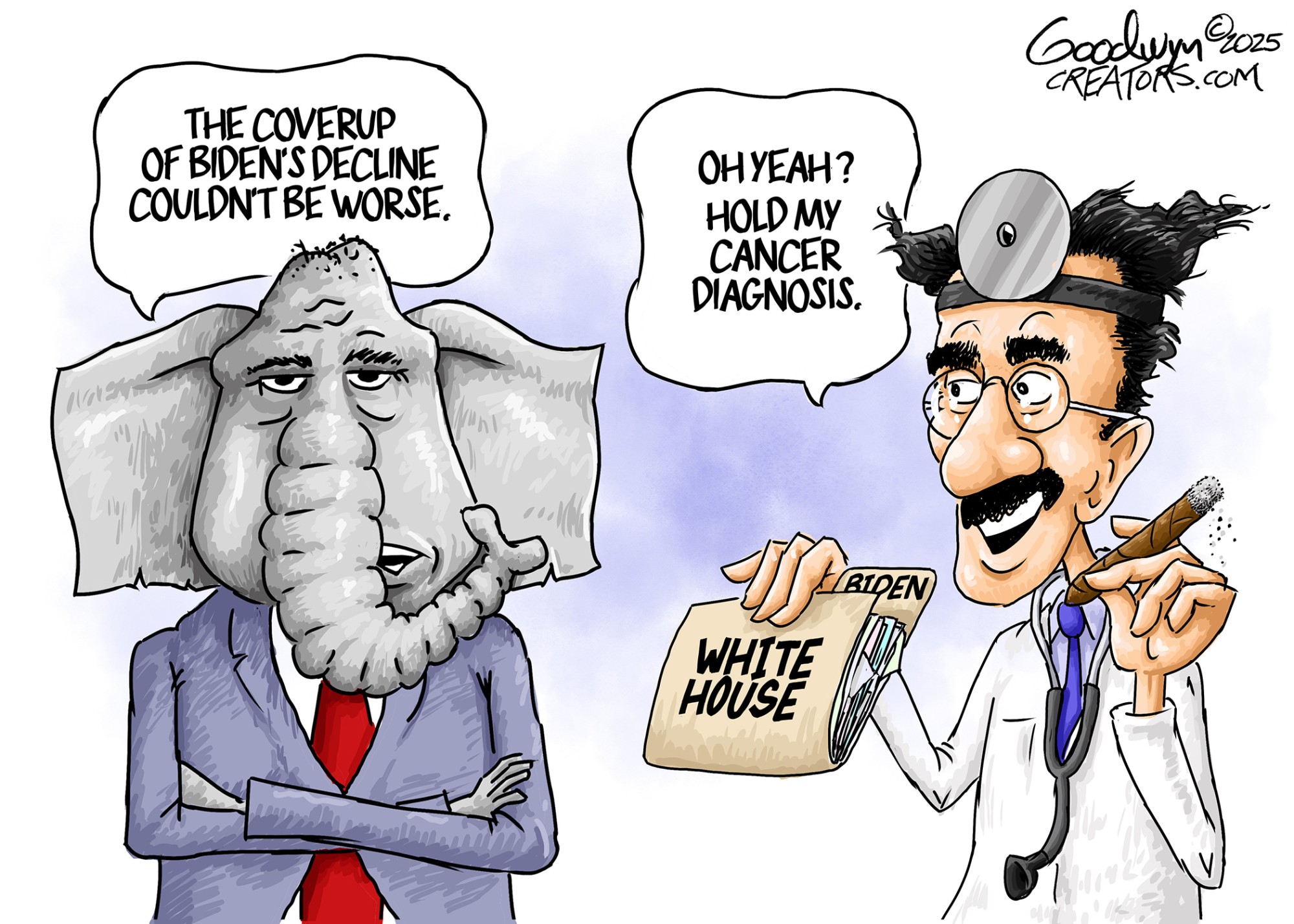 Independent Political Cartoons From Al Goodwyn