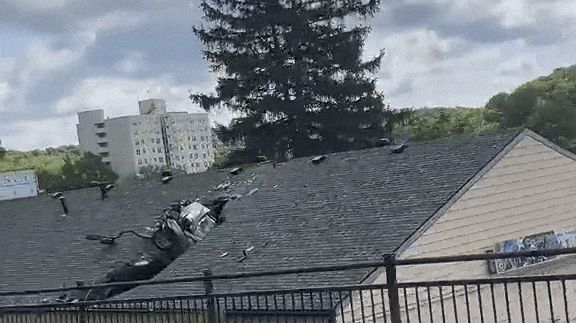 Car Smashes Through Roof of Veterans' Hall for Second Time in 3 Months