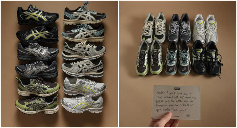 Kith Is Set to Release Six New Asics Collaborations for the Summer