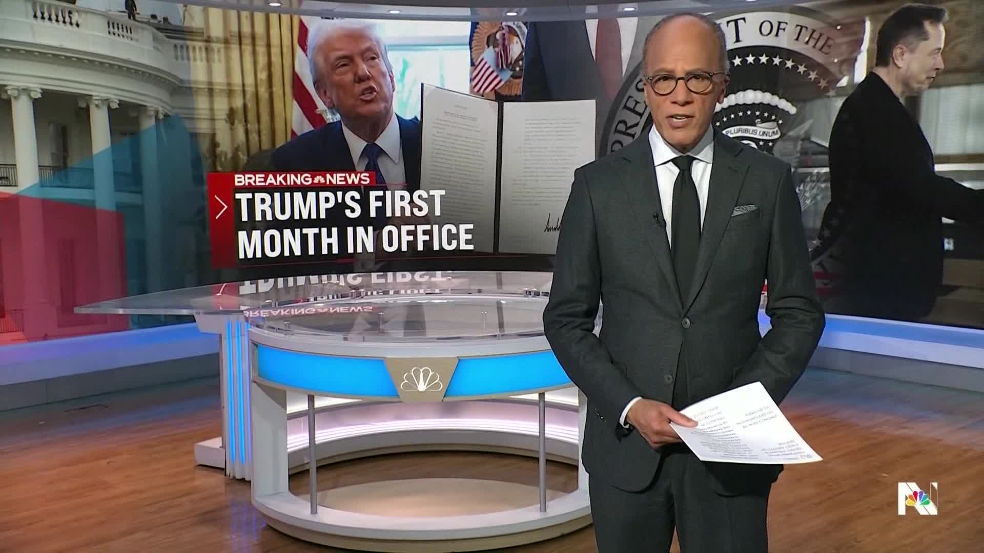 Lester Holt final NBC Nightly News broadcast