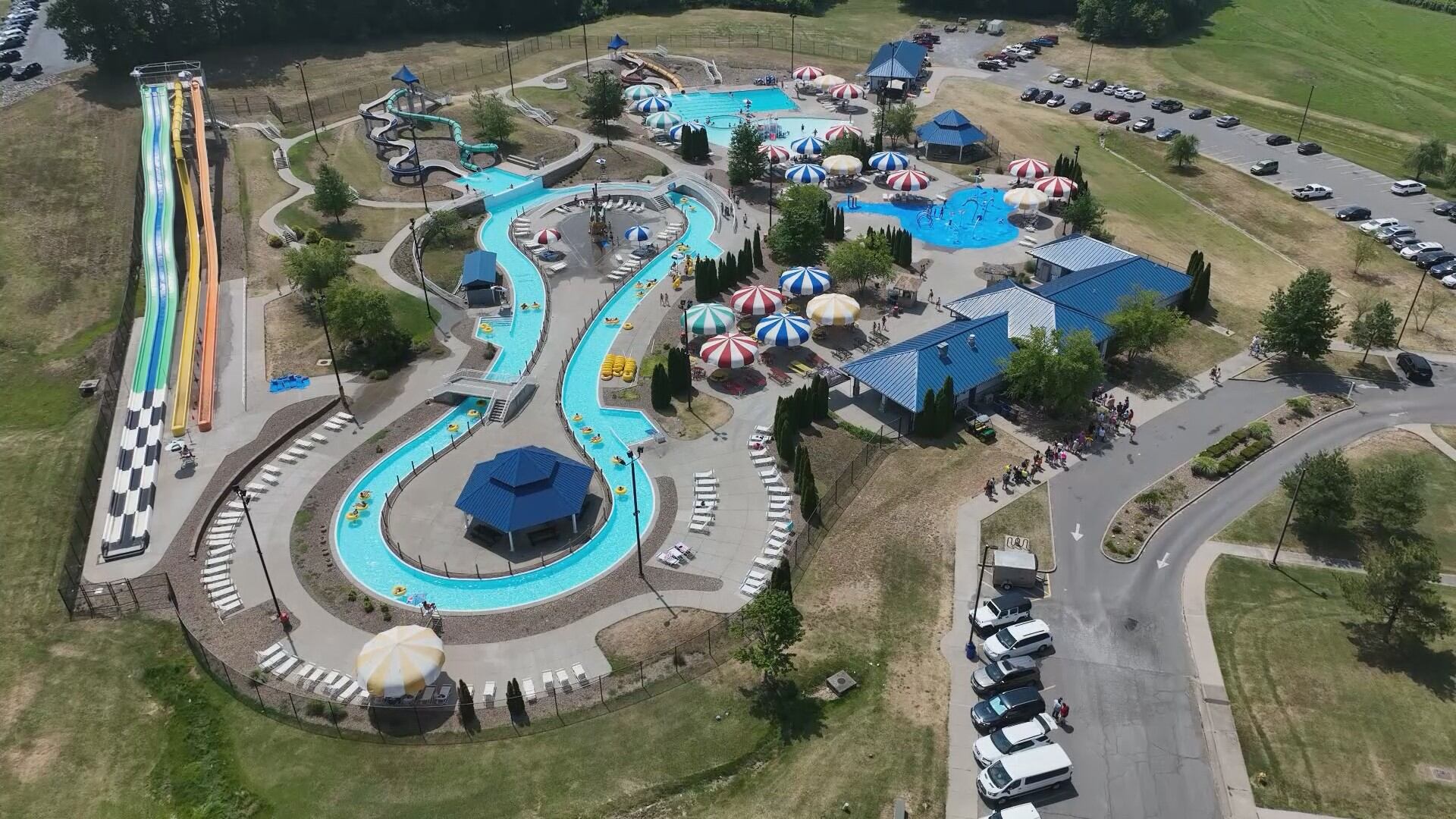 All slides fully operational at Cape Splash