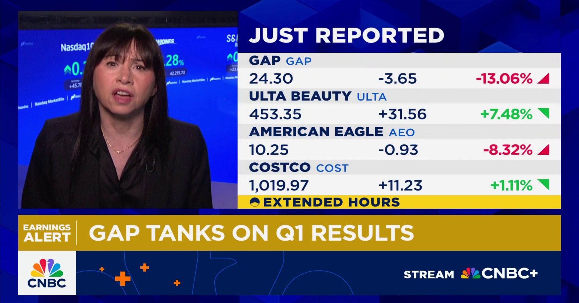Top retail analyst Dana Telsey talks GAP earnings as stock tanks in extended trading