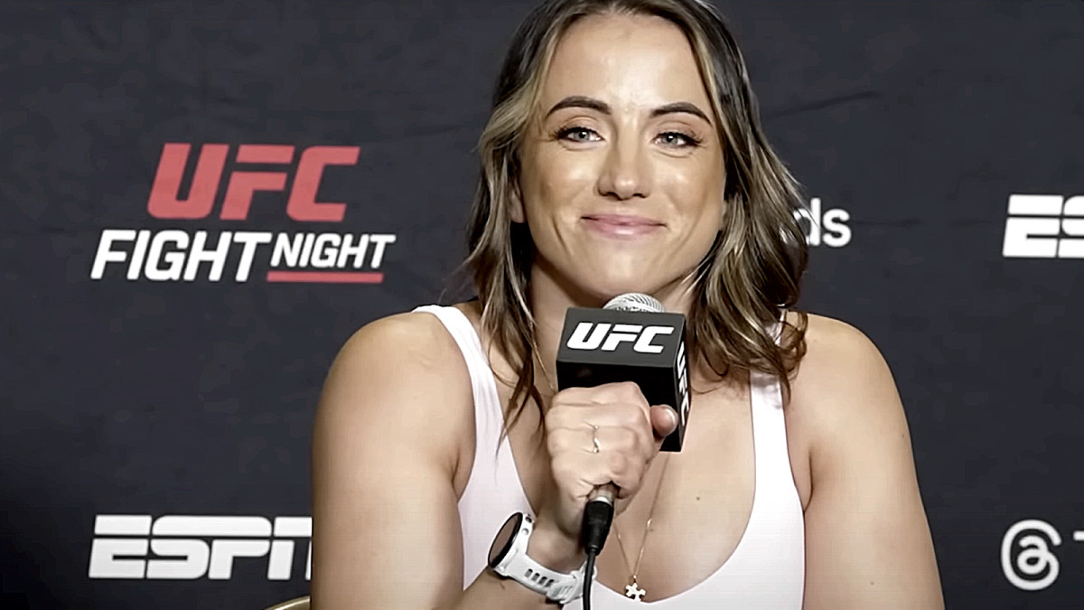 Maycee Barber breaks silence following UFC Vegas 107 main event ...