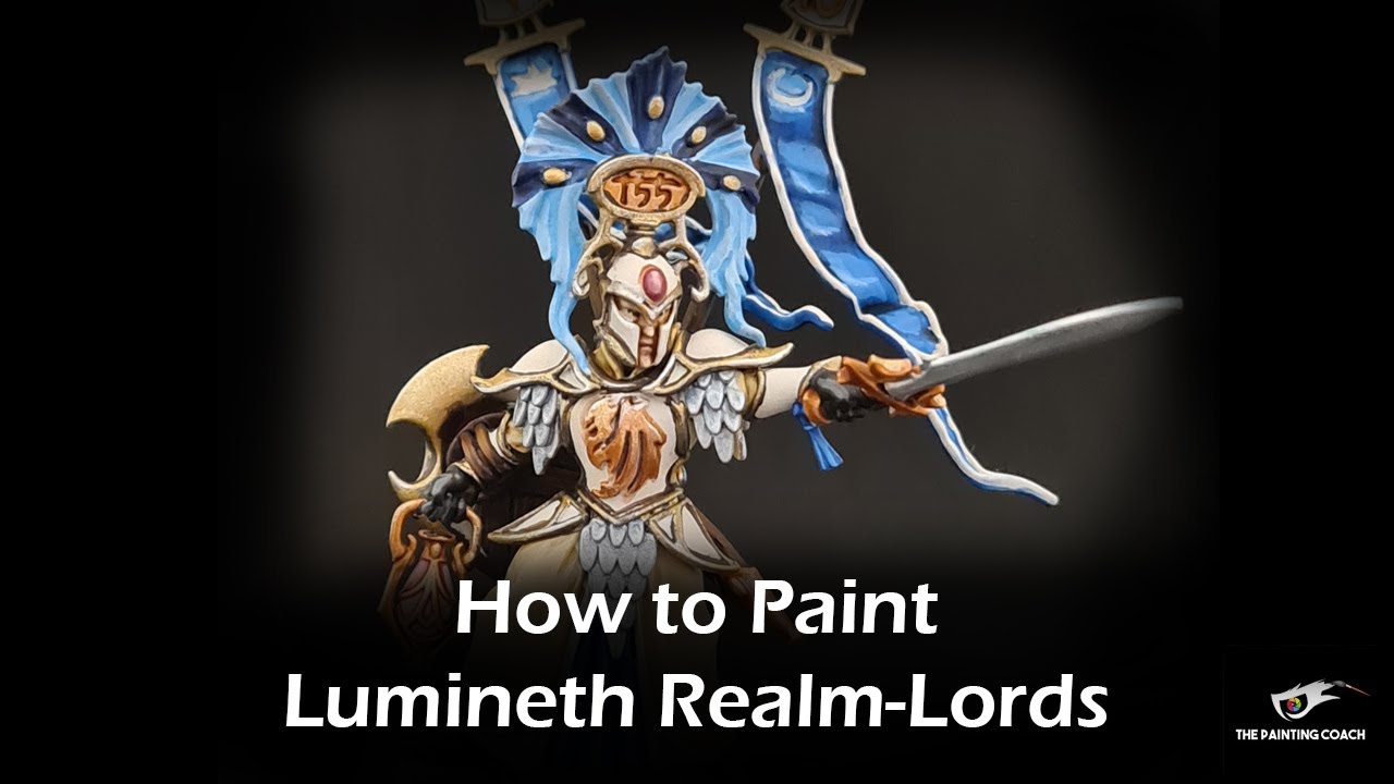 How to Paint Lumineth Realm Lords