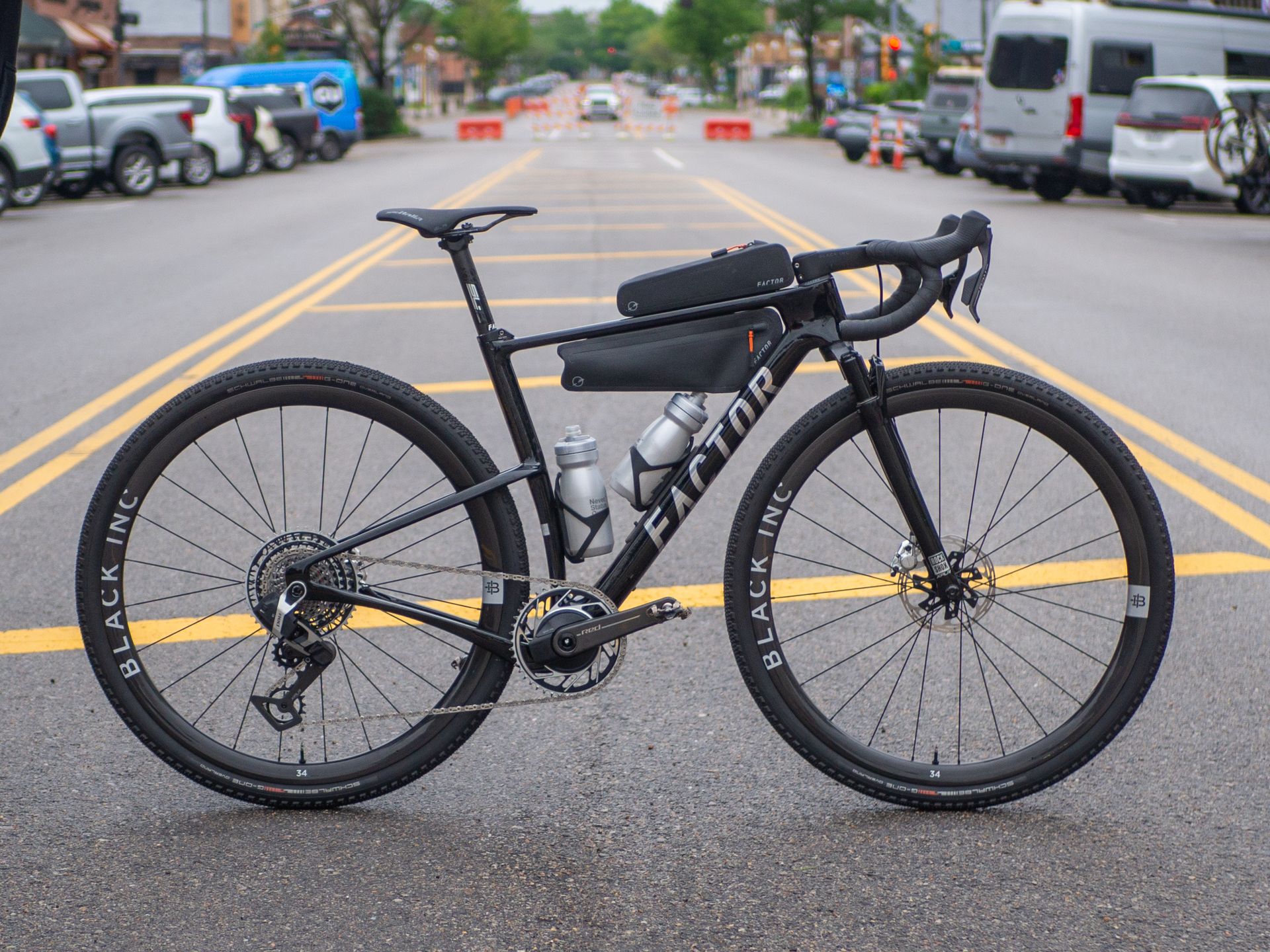 Unreleased Factor gravel bike breaks cover at Unbound, with an ...