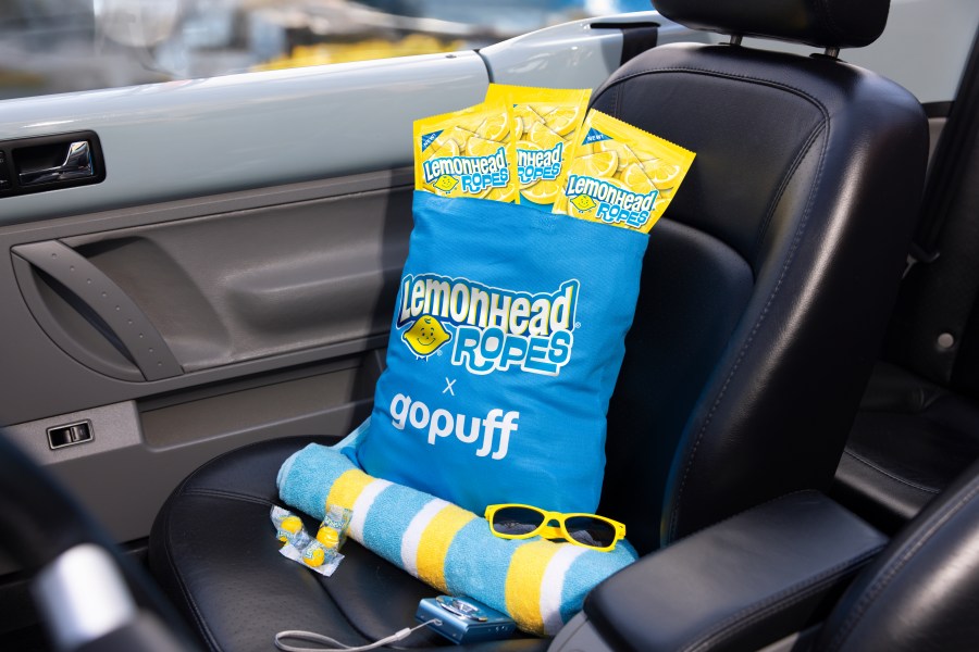 Lemonhead delivers free candy in Dallas-Fort Worth on rainy days
