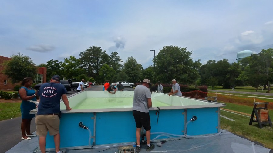 Mobile Pool Brings Free Swim Lessons to Rural Lowcountry Communities