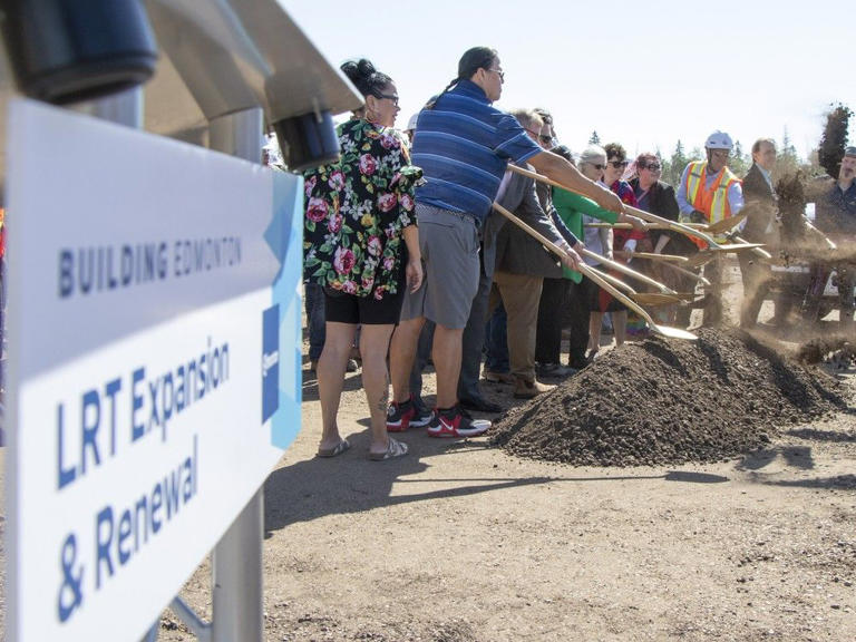 Edmonton breaks ground on $1.3B Capital Line South LRT expansion