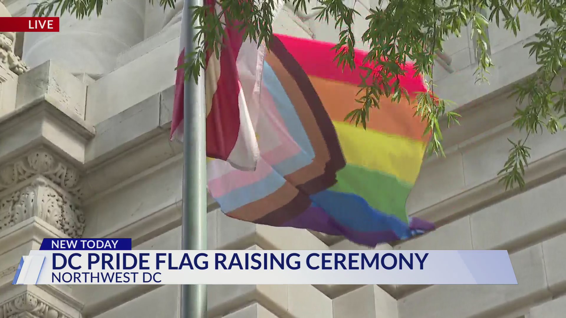 DC holds Pride flag raising ceremony
