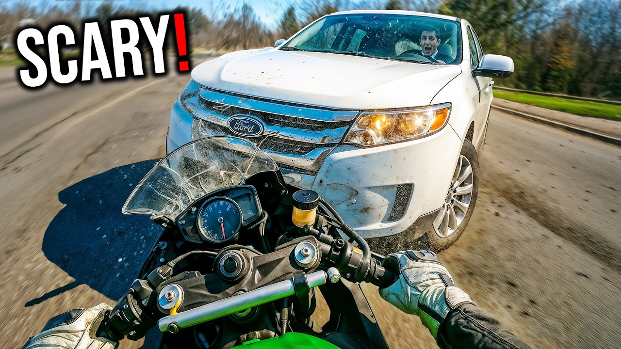 DRUNK GUY MESSES WITH BIKERS