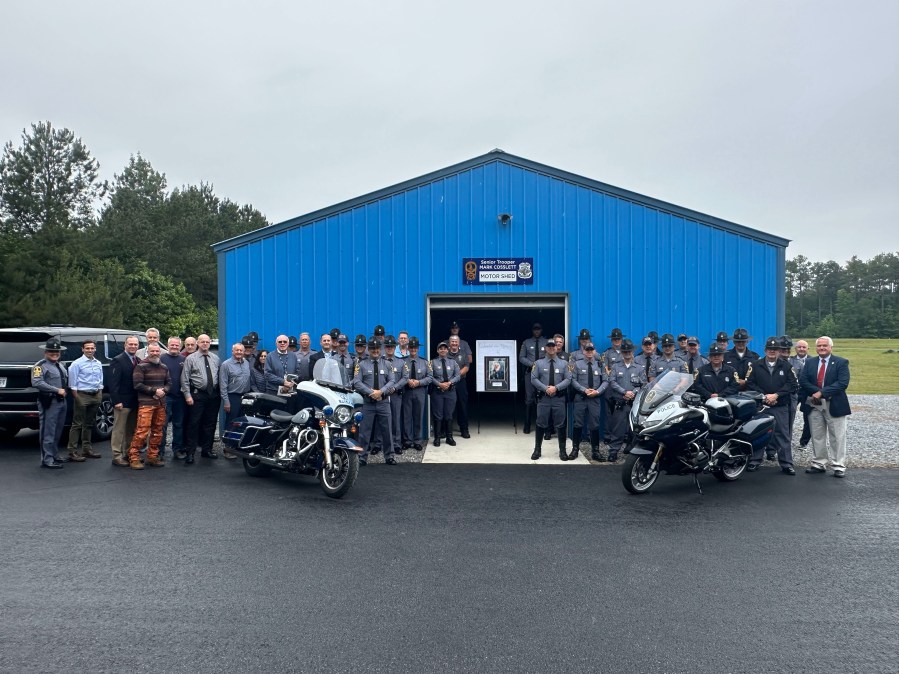 Virginia State Police honor senior trooper killed in line of duty with ...