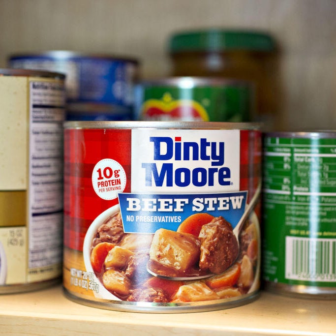 Hormel recalls 256,000 pounds of canned beef stew over wood fragments