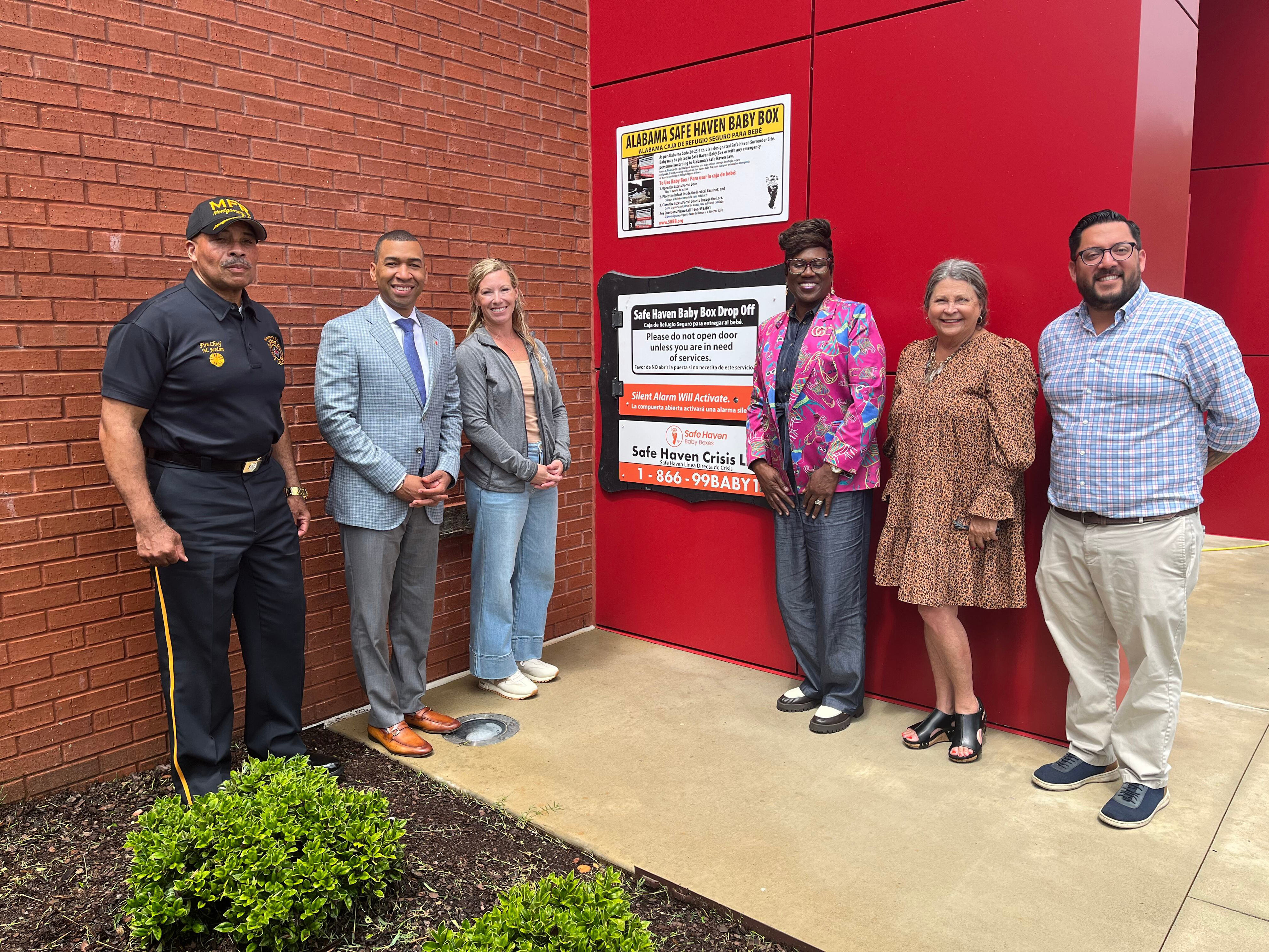 Montgomery opens state’s newest Safe Haven Baby Box