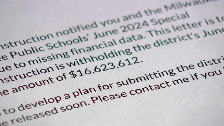 Milwaukee Public Schools deadline; district risks losing more state money